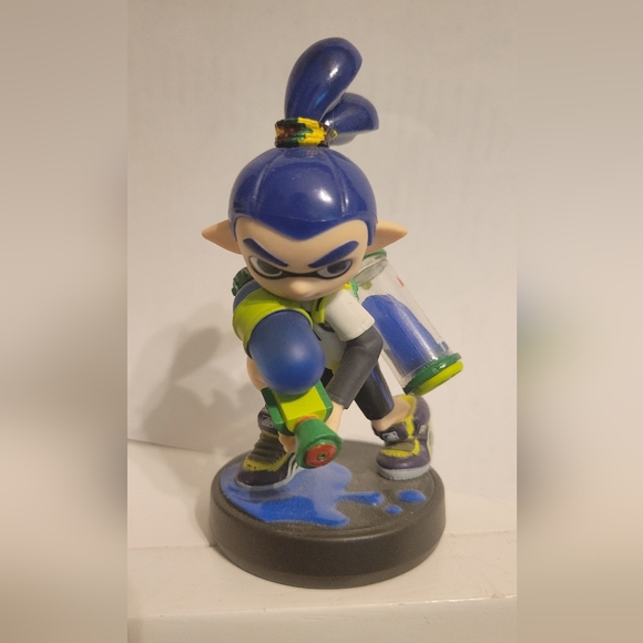 Nintendo | Video Games & Consoles | Guc Nintendo Blue Splatoon Amiibo | Poshmark